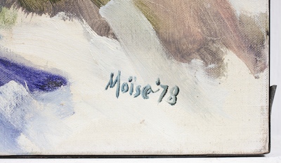 William Moise (American, 1922-1980), 05.26.11, Sold: $195.5