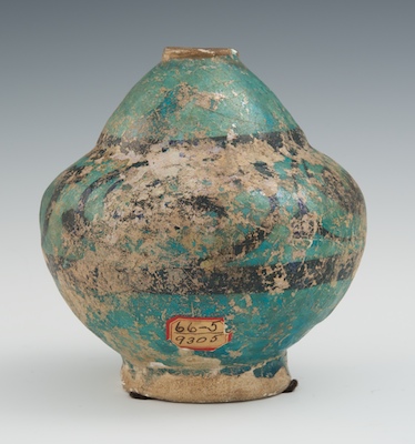 A Small Raqqa Wear Vase, ca. 12th Century , 05.26.11, Sold: $195.5