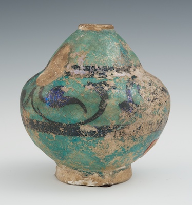 A Small Raqqa Wear Vase, ca. 12th Century , 05.26.11, Sold: $195.5