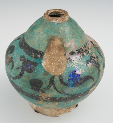 A Small Raqqa Wear Vase, ca. 12th Century , 05.26.11, Sold: $195.5