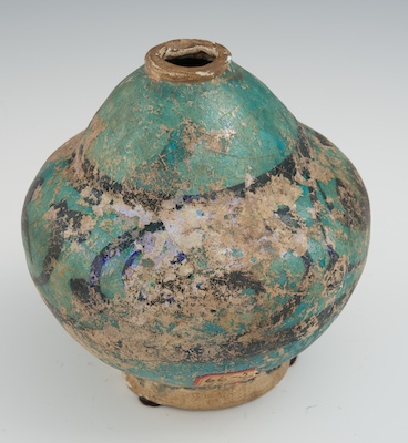 A Small Raqqa Wear Vase, ca. 12th Century , 05.26.11, Sold: $195.5
