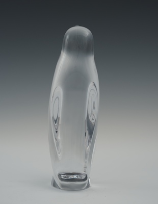A Daum Glass Figurine of a Penguin, 09.01.11, Sold: $69