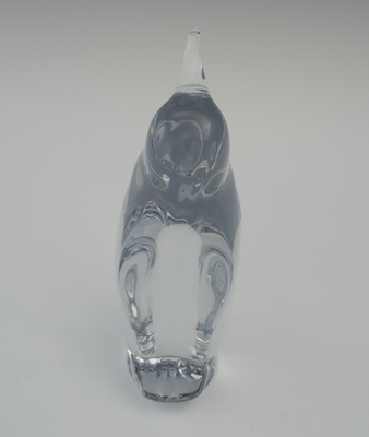 A Daum Glass Figurine of a Penguin, 09.01.11, Sold: $69