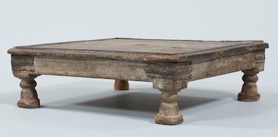 A Middle-Eastern Low Wood Table, 09.01.11, Sold: $46