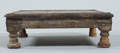 A Middle-Eastern Low Wood Table, 09.01.11, Sold: $46