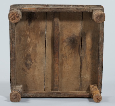 A Middle-Eastern Low Wood Table, 09.01.11, Sold: $46