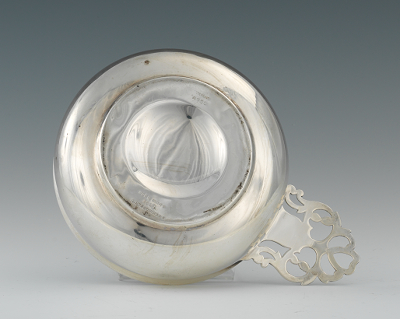 A Sterling Silver John Burt 1691 Reproduction Porringer