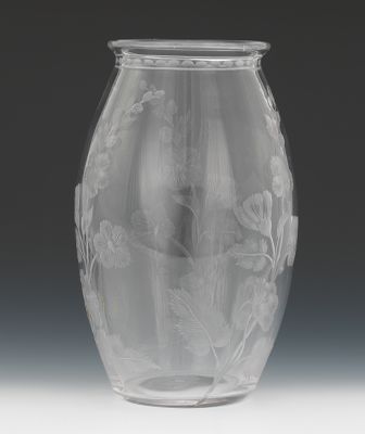 A Sinclair Intaglio Engraved Glass Vase, 03.30.12