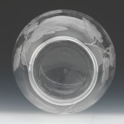 A Sinclair Intaglio Engraved Glass Vase, 03.30.12