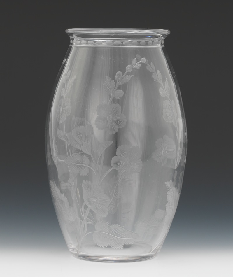 A Sinclair Intaglio Engraved Glass Vase, 03.30.12
