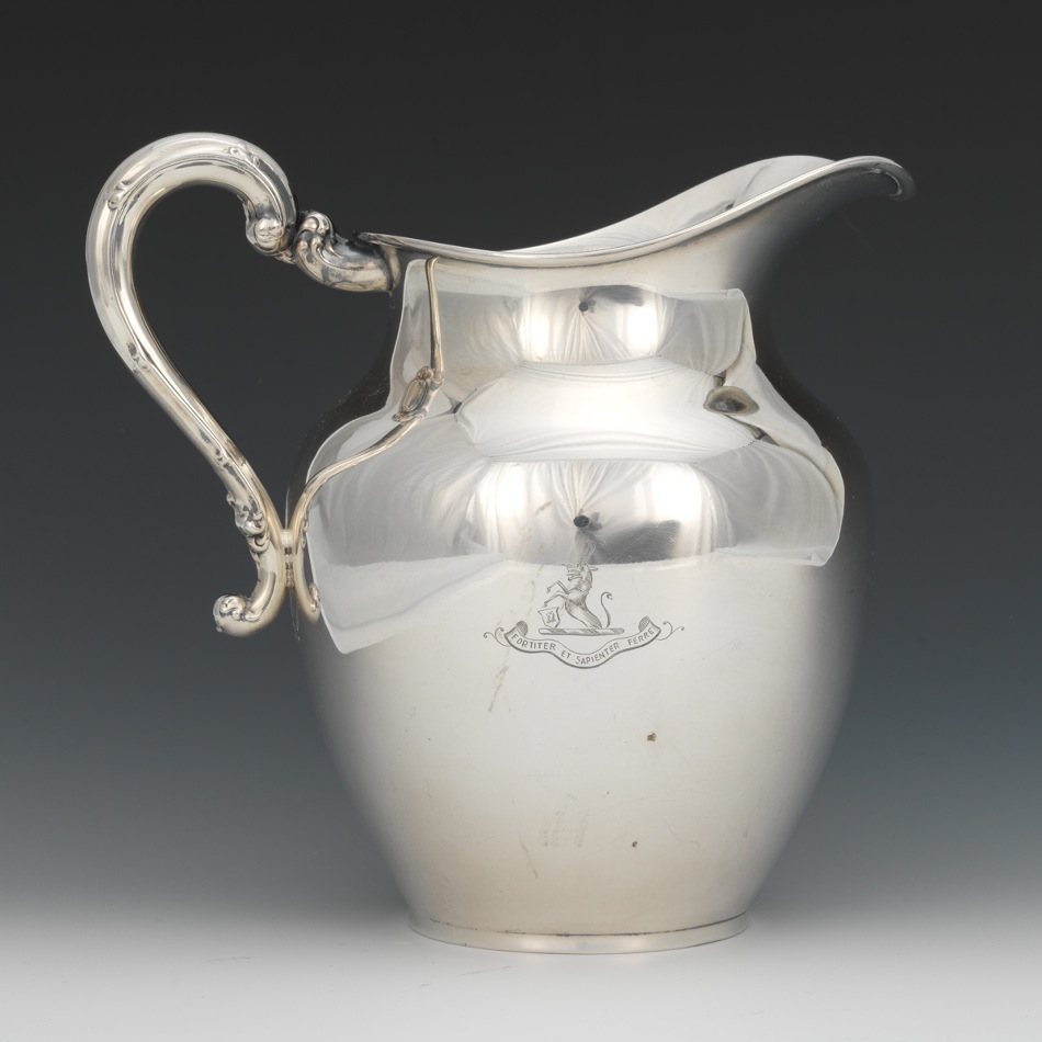 A Sterling Silver Water Pitcher by Reed & Barton, 03.30.12, Sold: $437