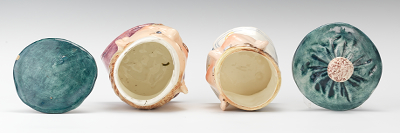 Two Palmer Cox Brownies Humidor Jars, ca. 1890-1920, 05.26.12, Sold: $97.75