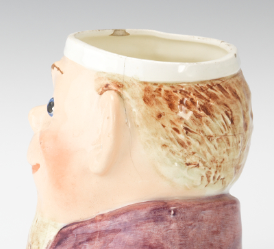 Two Palmer Cox Brownies Humidor Jars, ca. 1890-1920, 05.26.12, Sold: $97.75