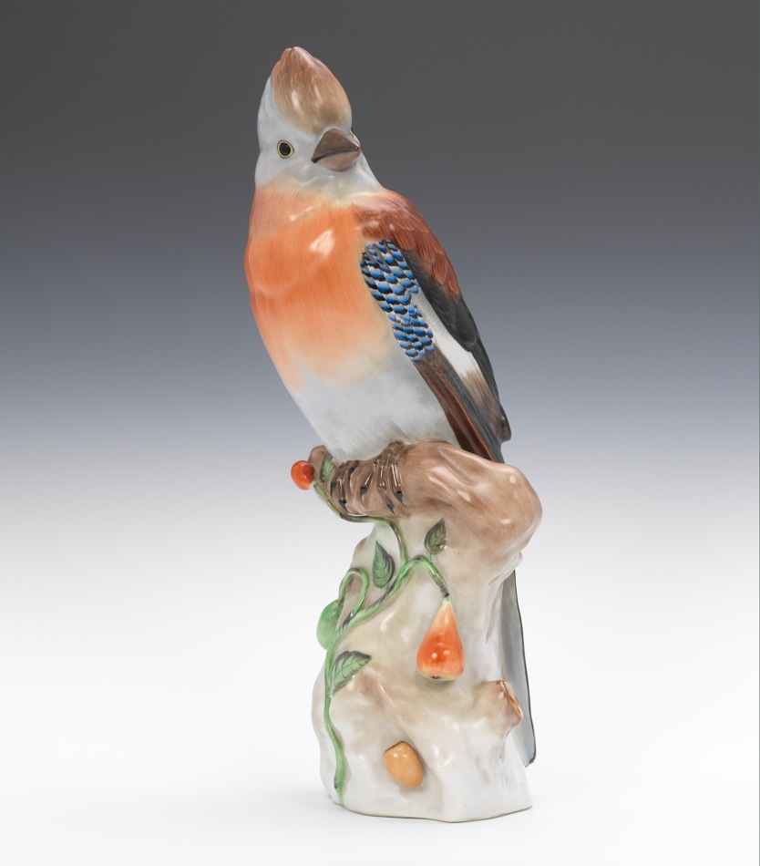 A Limited Edition Herend Porcelain Bird Figurine, 05.24.12, Sold: $207