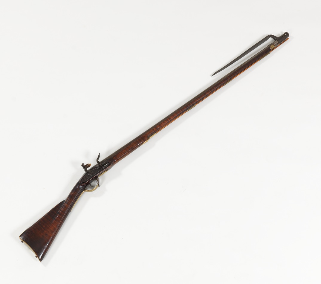Musket, Flintlock, ca. 1700's, 09.06.12, Sold: $655.5