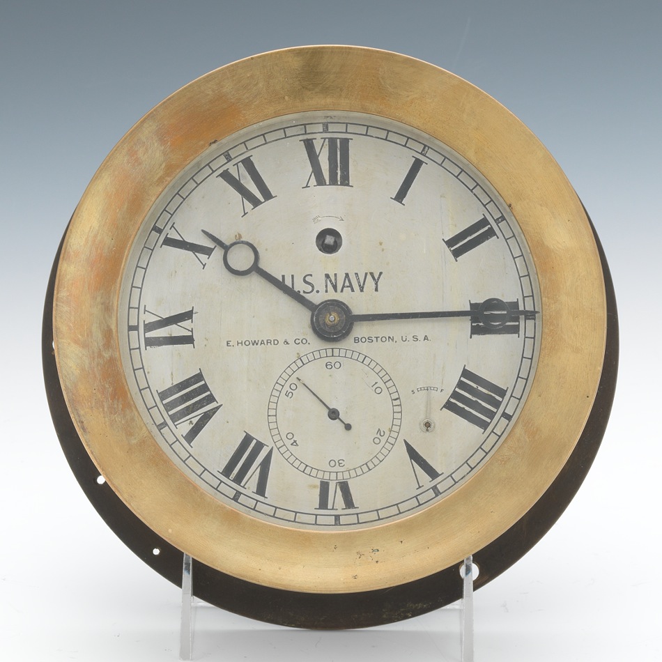 U.S.Navy Ships Clock, 09.06.12, Sold: $644