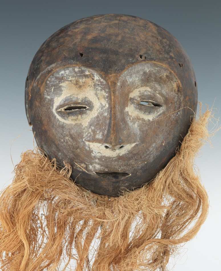 Bwami Mask, Lega People, Congo, 09.08.12, Sold: $46