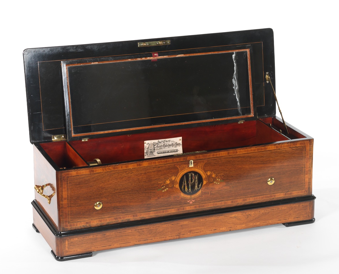 Music Box by B.A. Bremond, c. 1870 s, 09.06.13, Sold: $9487.5