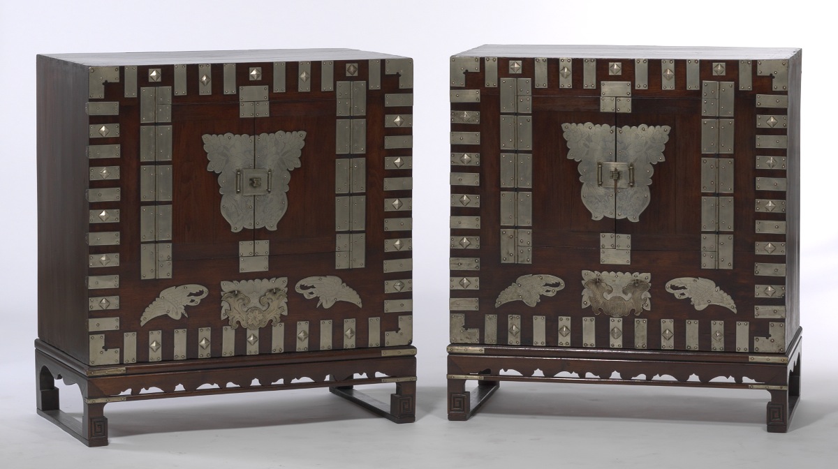 A Pair of Han-Bok Chests, Pyongyang Province, Korea, ca. 1899, 10.24.13 ...