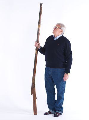 A Tanegashima (Japanese Matchlock) Wall Gun -Circa 1700's, 02.06.14 ...