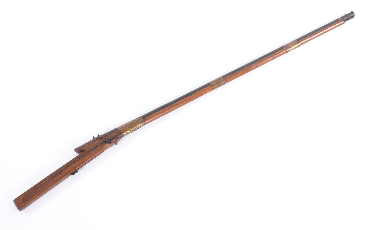 A Tanegashima (Japanese Matchlock) Wall Gun -Circa 1700's, 02.06.14 ...