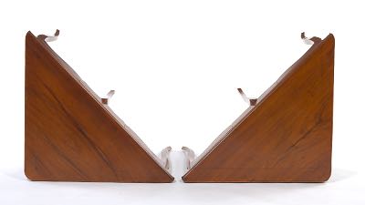 A Pair of Flip-Top Triangle Game Tables, 12.12.15