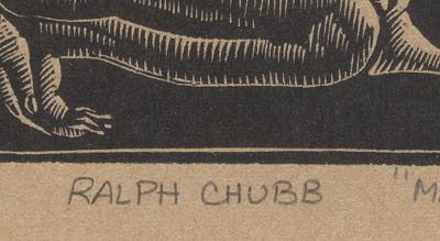Ralph Nicholas Chubb (British, 1892-1960), 02.19.15, Sold: $465.75