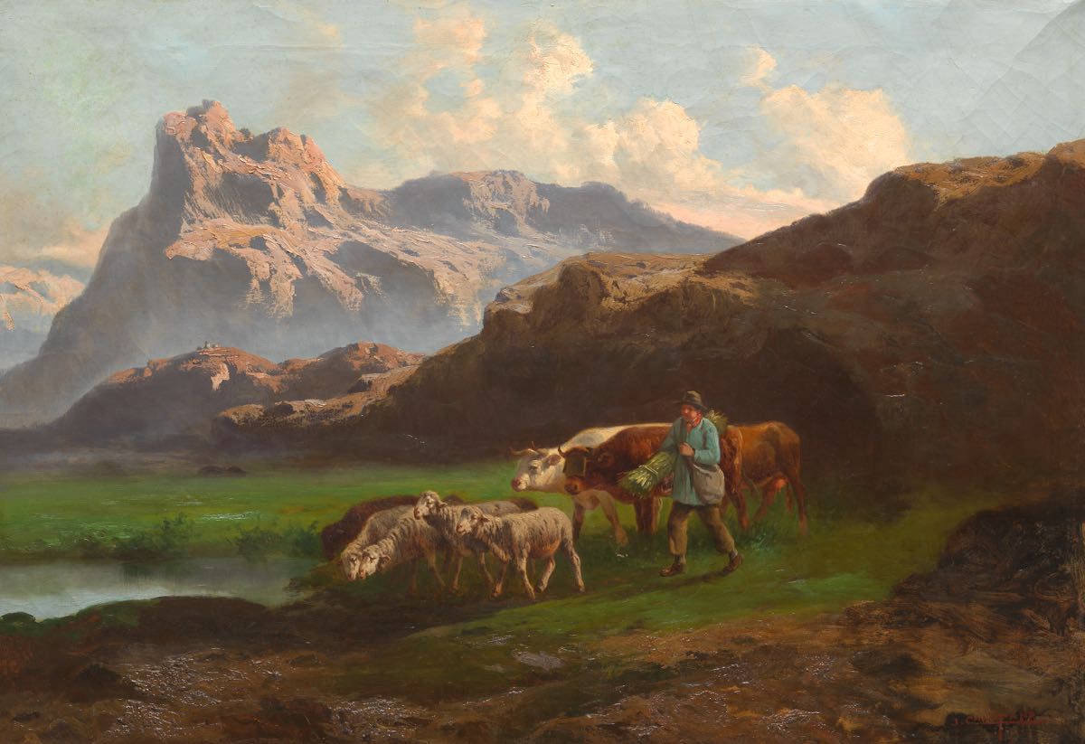 John Edmund Califano (American/Italian, 1862-1946), 04.16.15, Sold: $258.75