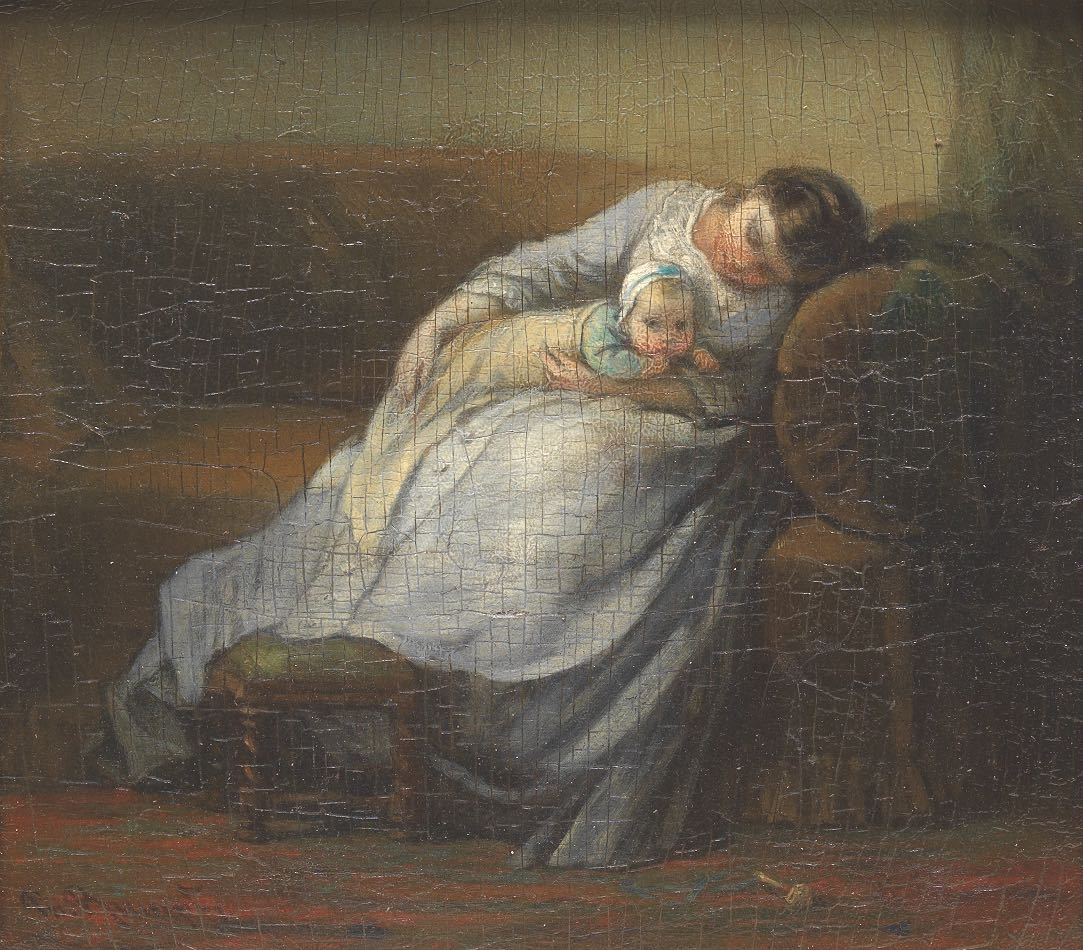 Philipp Rumpf (German, 1821-1896), 10.29.15, Sold: $660.8