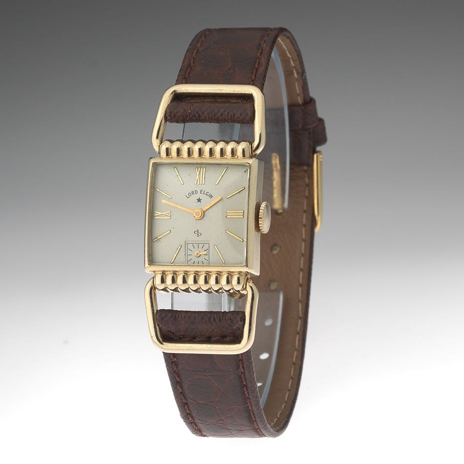 Lord Elgin Gold Drivers Watch , 09.05.15