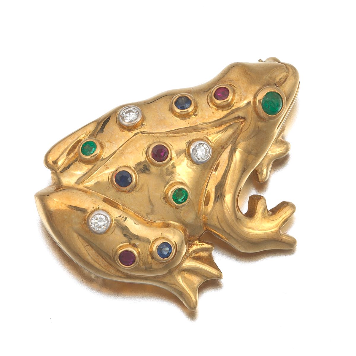 Ladies' Frog Brooch , 09.04.15