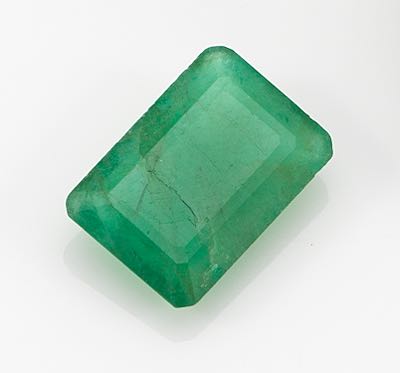 Unmounted Emerald Cut Emerald , 04.08.16, Sold: $70.8