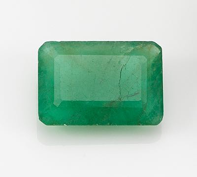 Unmounted Emerald Cut Emerald , 04.08.16, Sold: $70.8