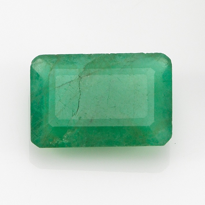 Unmounted Emerald Cut Emerald , 04.08.16, Sold: $70.8