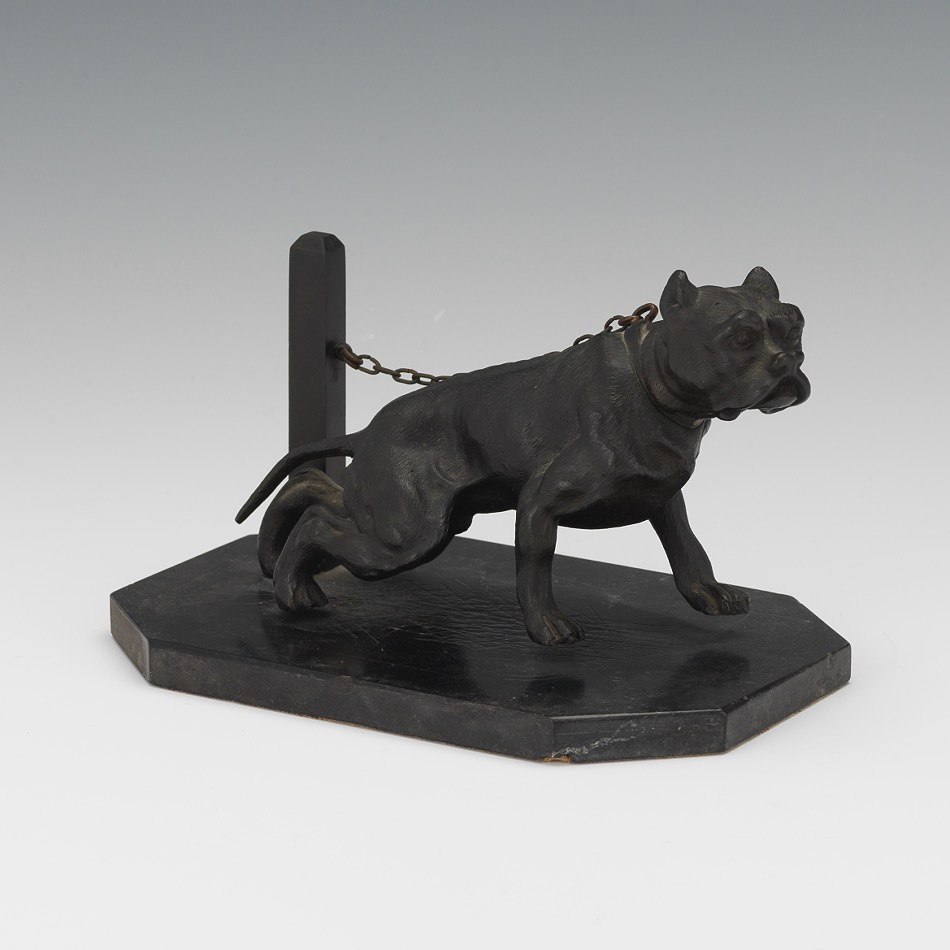 Figurine of a Chained Dog, 04.07.16, Sold: $177