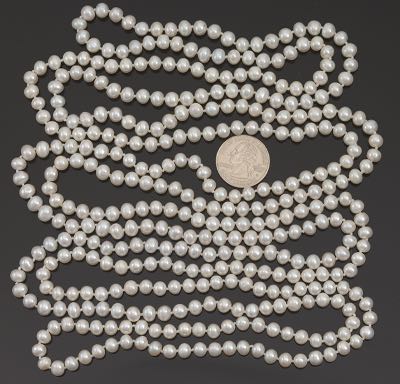 100 Inch Long Strand of Freshwater Cultured Pearls , 02.19.16, Sold: $247.8