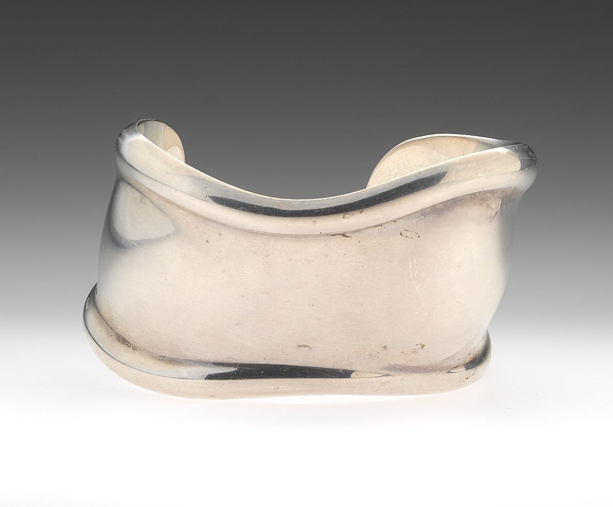 Tiffany & Co Sterling Silver Bone Cuff Bracelet , 02.19.16, Sold: $601.8