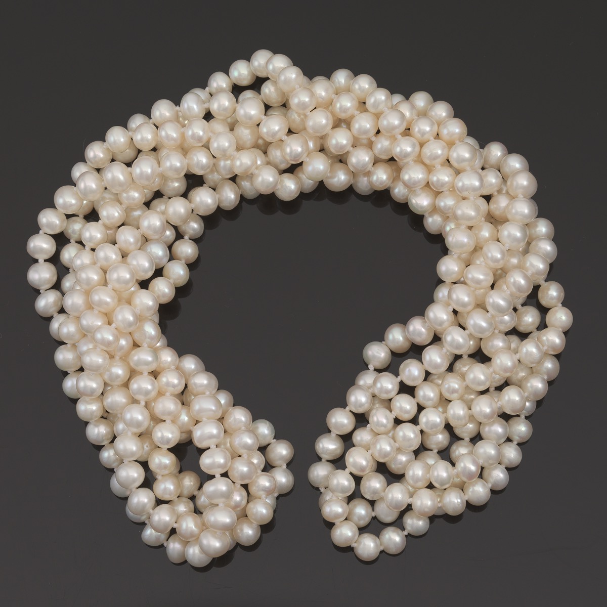 100 Inch Long Strand of Freshwater Cultured Pearls , 02.19.16, Sold: $247.8