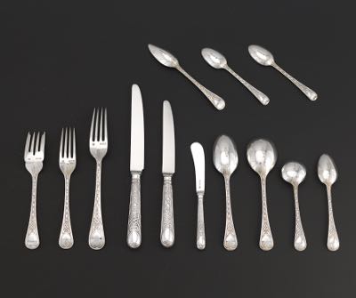 Garrard & Co. Sterling Silver Tableware Service for Twelve ...