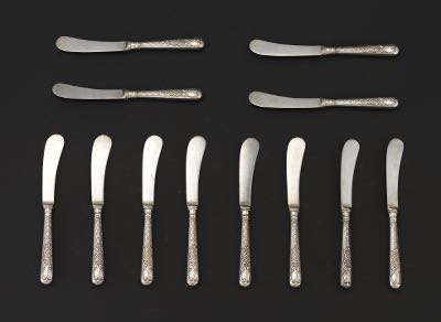 Garrard & Co. Sterling Silver Tableware Service for Twelve ...