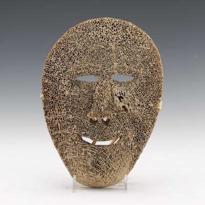 Inuit Whale Bone Mask, 04.08.17, Sold: $236