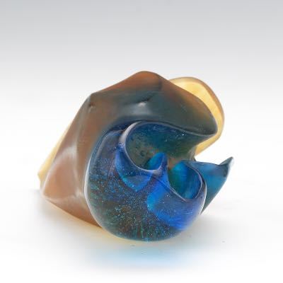 Daum of France Owl Designed by Carnoy Xavier, 05.25.17, Sold: $295