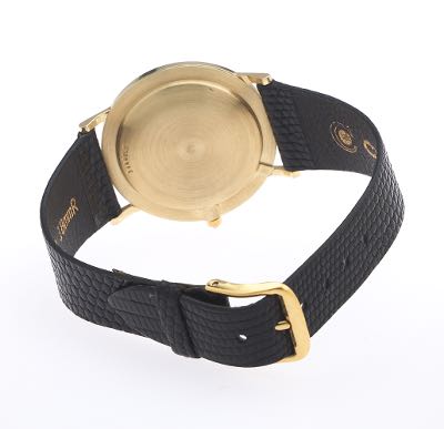 CYMA 14K Gold Watch with Original Lizard Band, 11.03.17, Sold: $236