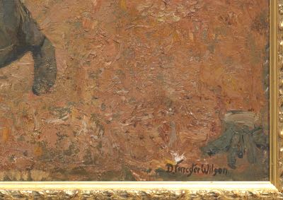 David Forrester Wilson (British, 1873-1950) , 02.15.18, Sold: $1888