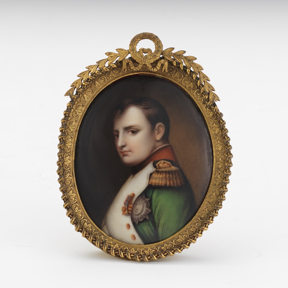 Napoleon Bonaparte Porcelain Portrait Miniature | Barnebys