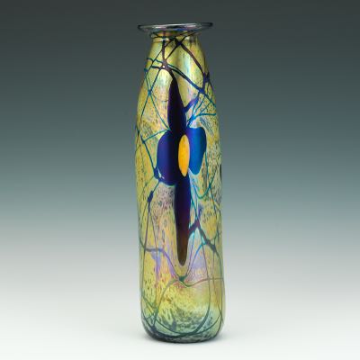Stephan Fellerman Studio Art Glass Vase
