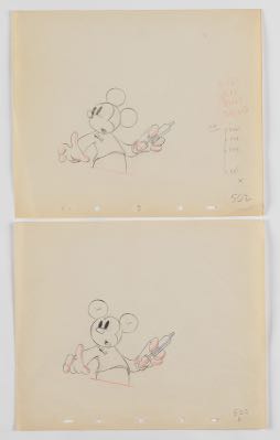 The Worm Turns Mickey Mouse Animation Drawing