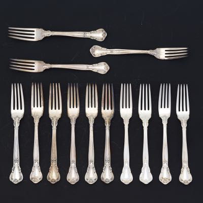 Gorham Flatware Service "Chantilly" Pattern