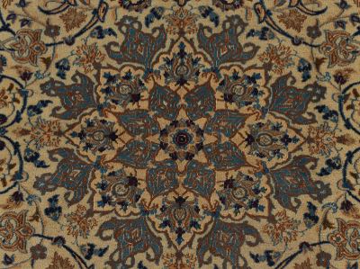 Nain Silk and Wool Carpet