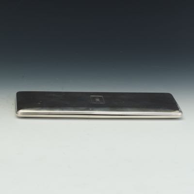 Japanese 950 Sterling Silver Long Cigarette Case